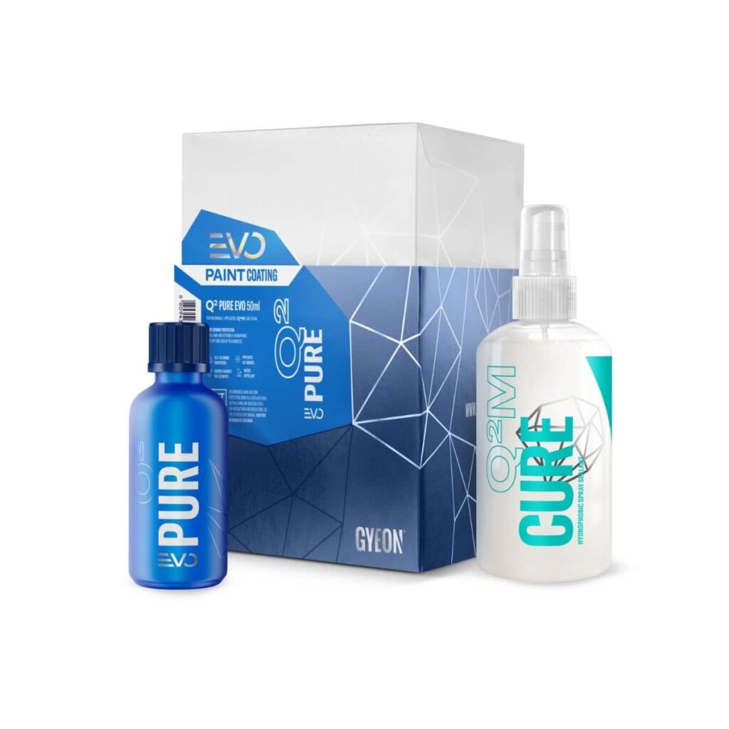 Kit protection céramique GYEON Q2 Pure EVO + Cure